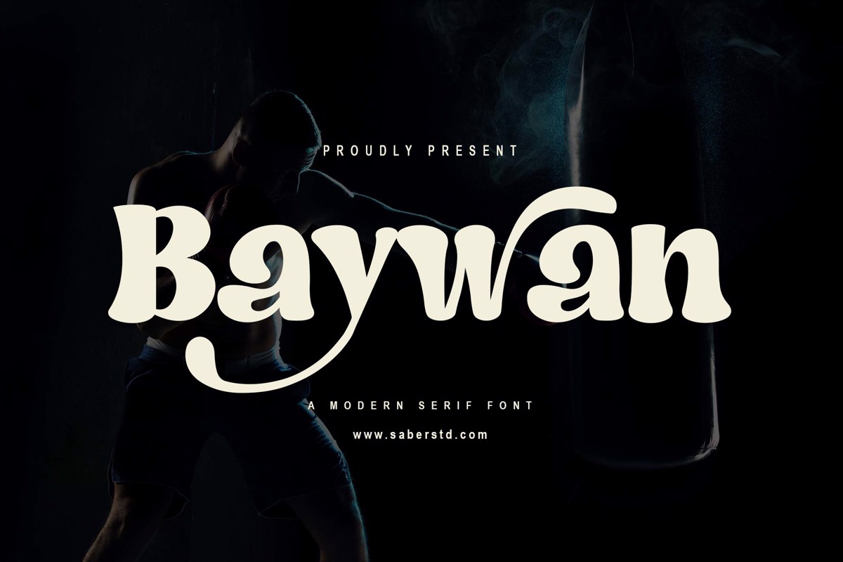 Baywan Font | saberstudio | FontSpace