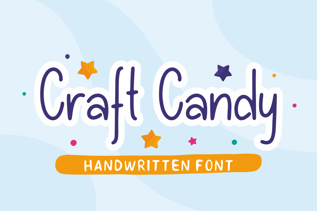 Craft Candy Font | Forberas | FontSpace