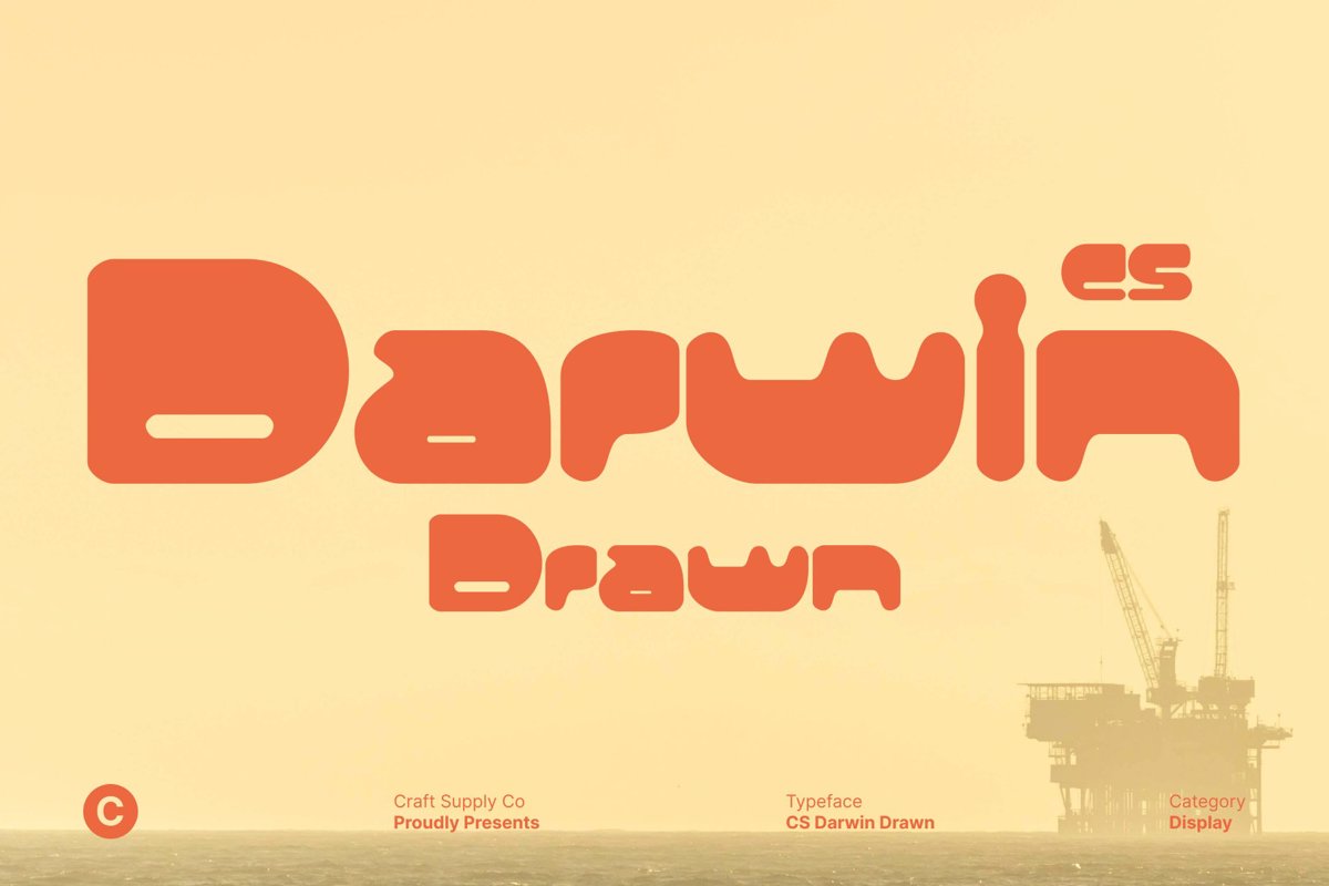 CS Darwin Drawn Font - Free Download