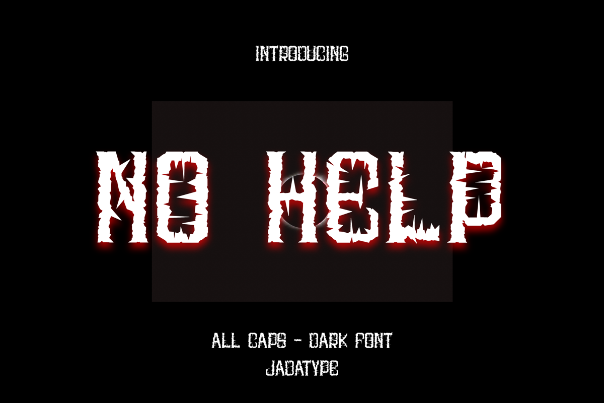 No Help Font - Free Download