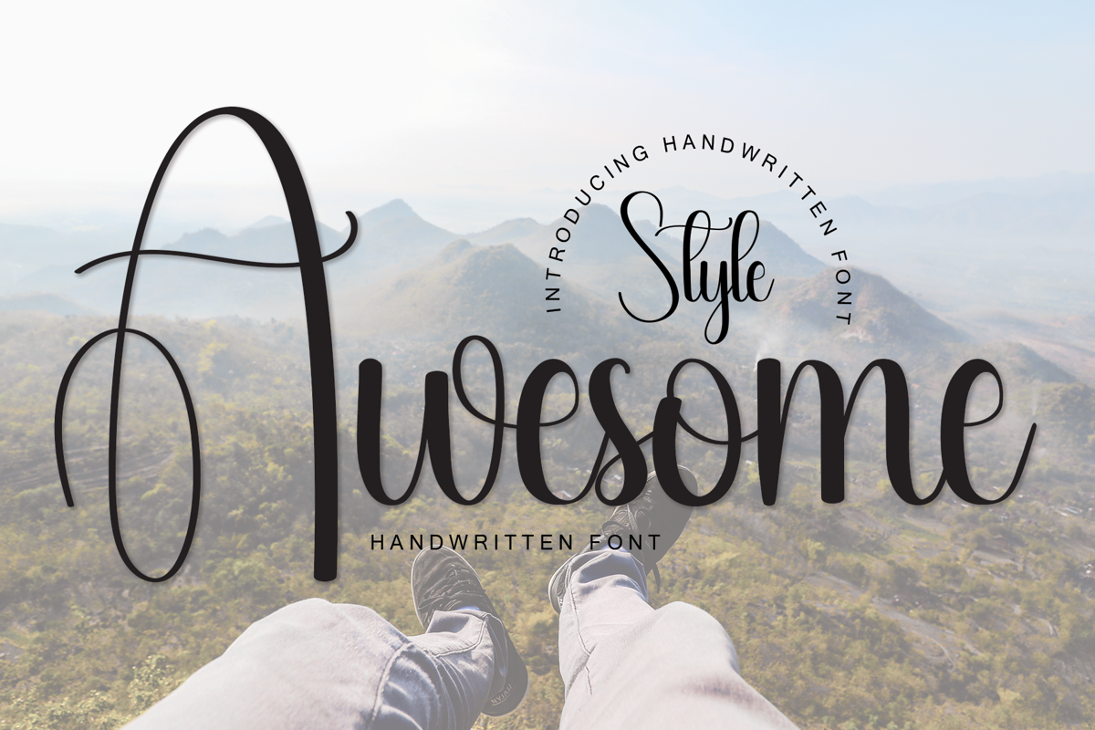 Awesome Font | scratchones_creative | FontSpace