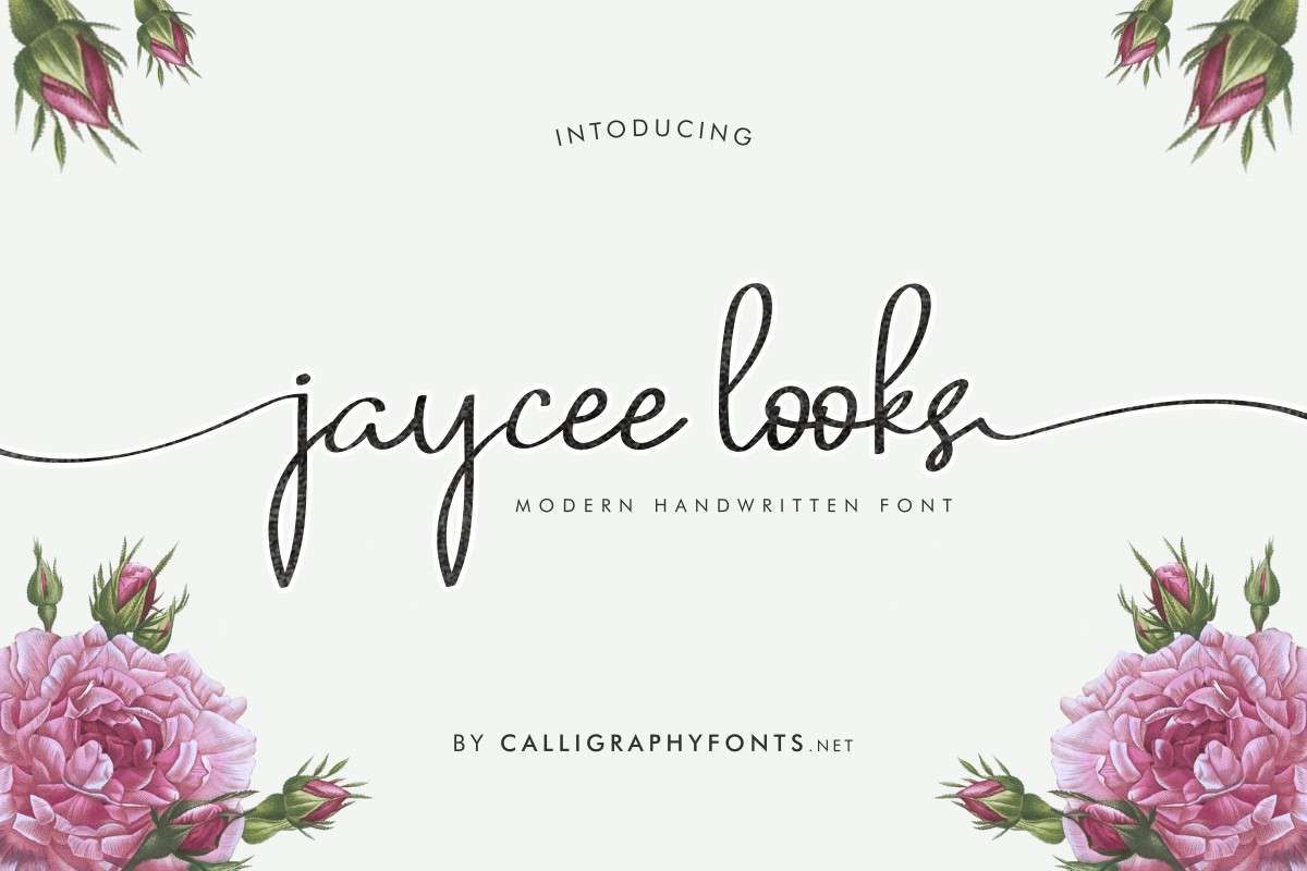 Jaycee Looks Font - Free Download