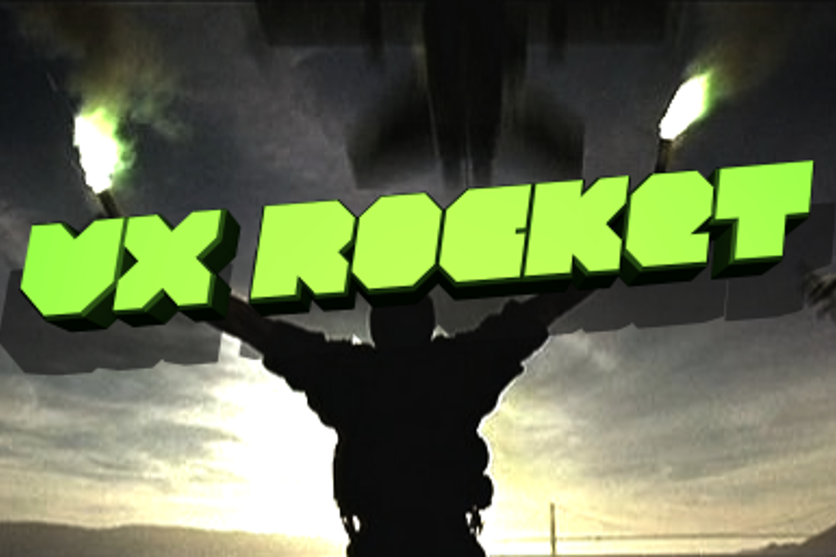 VX Rocket Font | Iconian Fonts | FontSpace