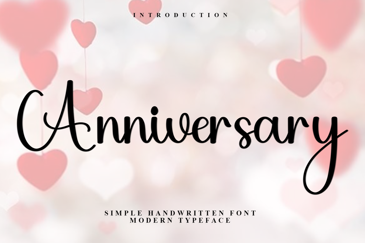 Anniversary Font | FreshTypeINK | FontSpace