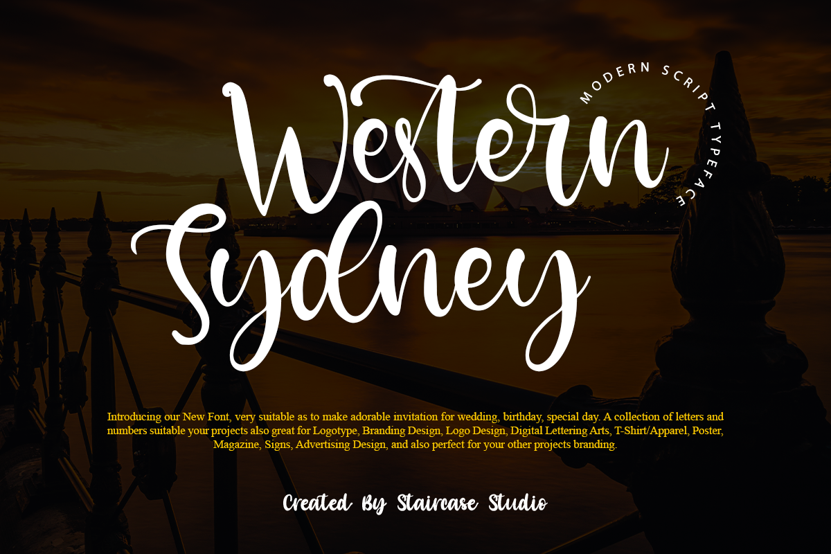 Western Sydney Font | Staircase Studio | FontSpace