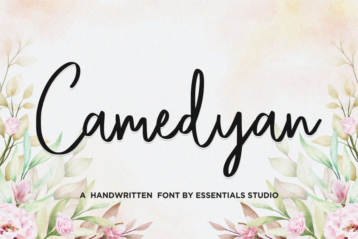 Camedyan Font | Essentials Studio | FontSpace