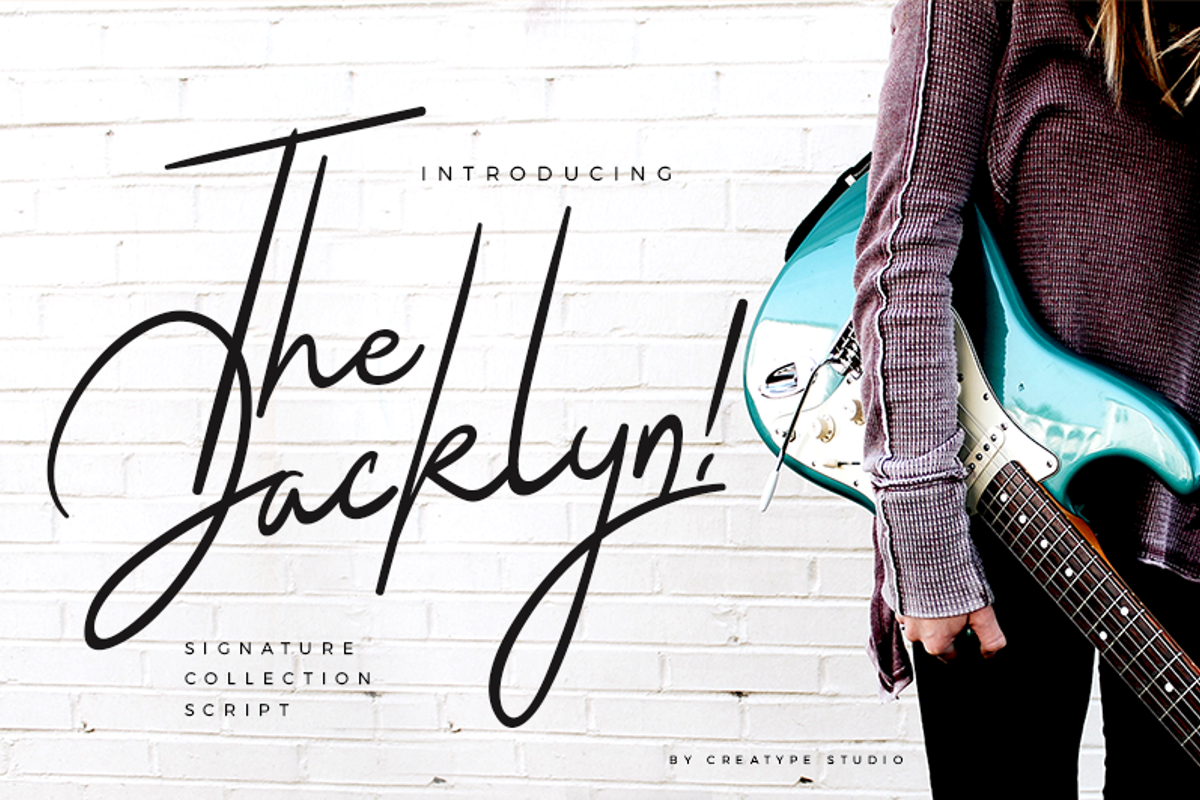 The Jacklyn Font | Creatype Studio | FontSpace