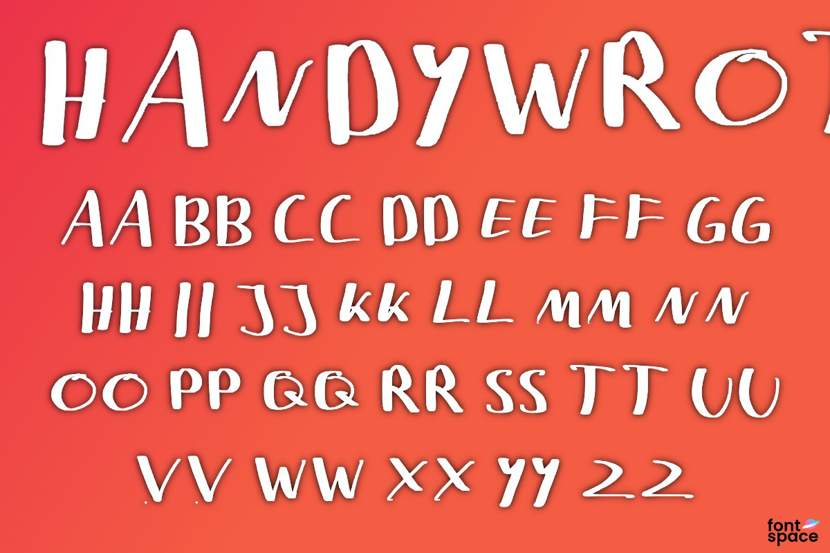 Handywroter Font | Webdesigner | FontSpace