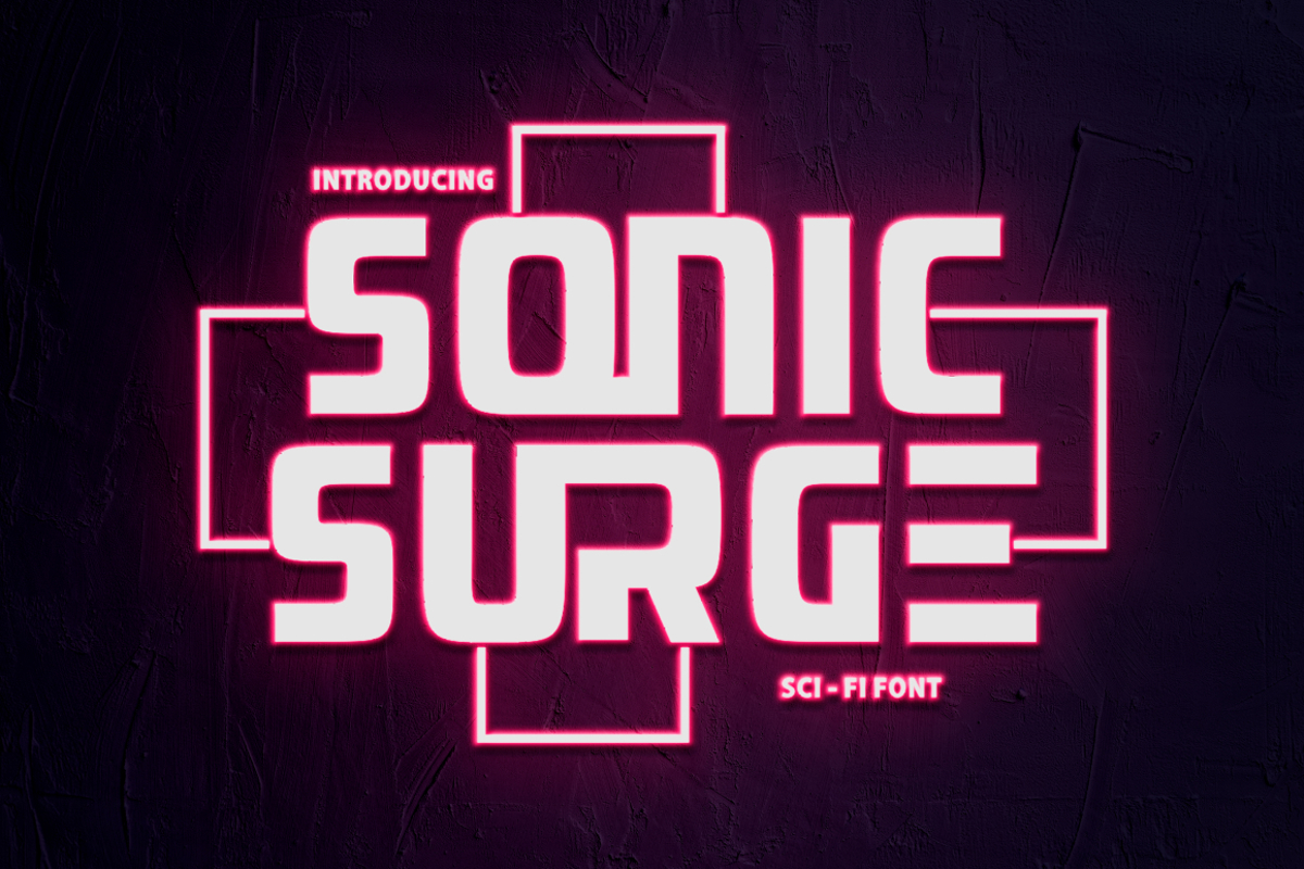 Sonic Surge Font - Free Download
