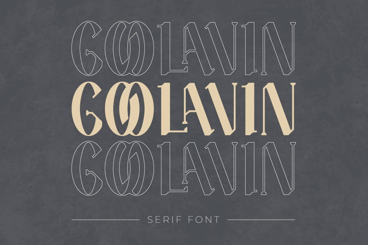 Goolavin Font | Attype Studio | FontSpace