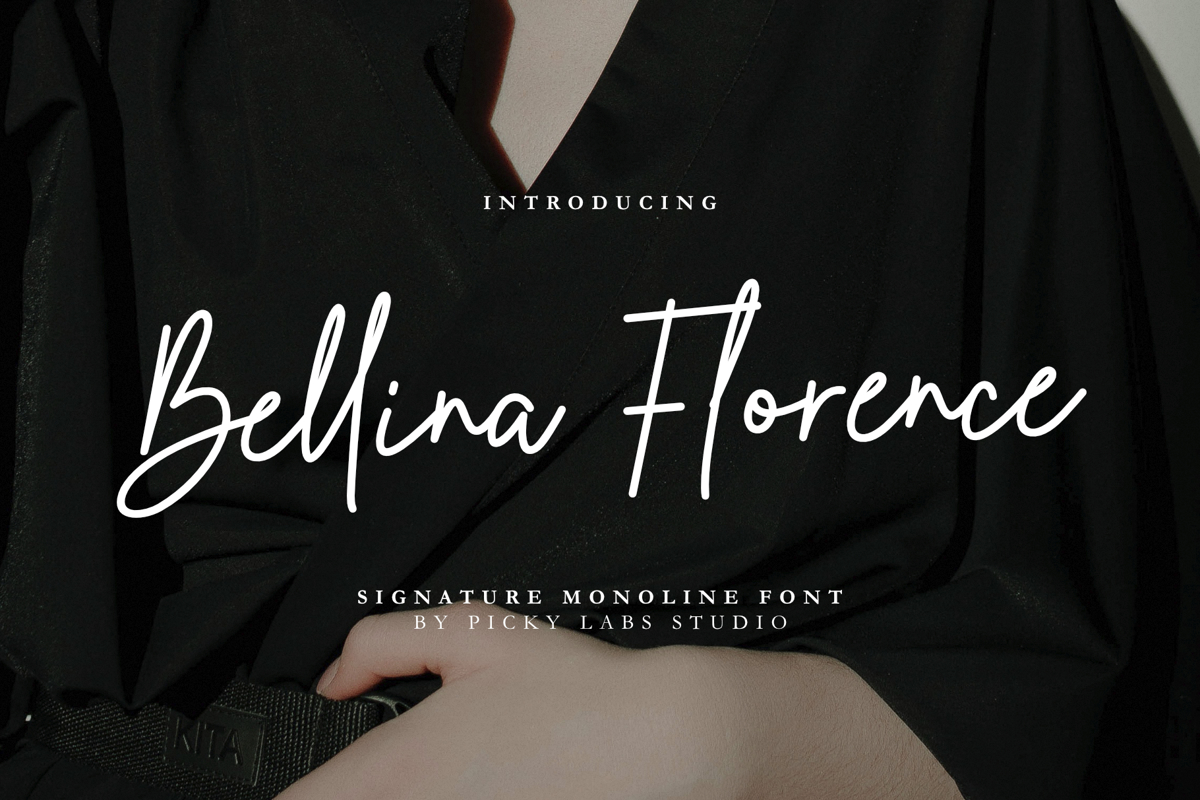 Bellina Florence Font | Picky Labs | FontSpace