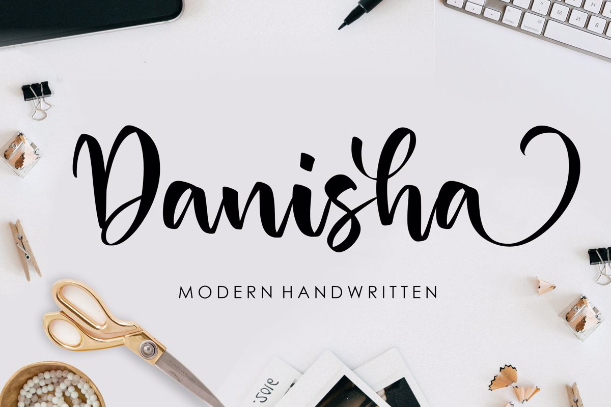 Danisha Font | balpirick | FontSpace