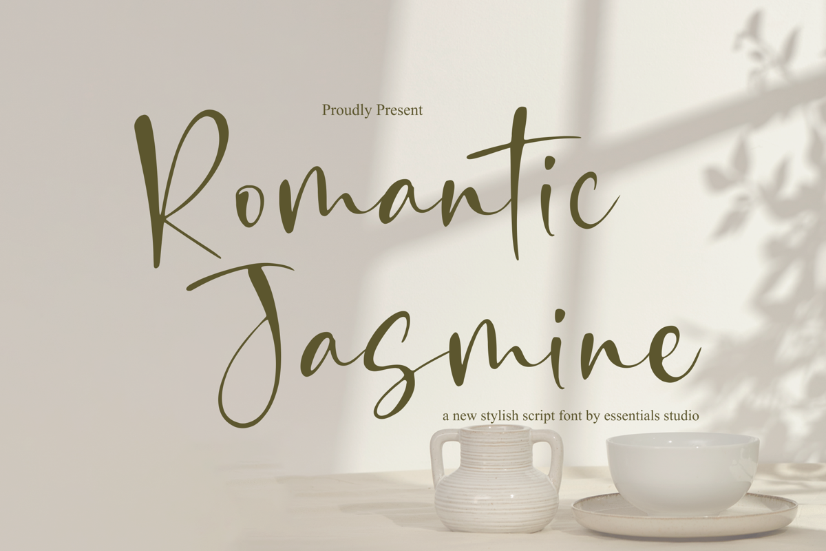 Romantic Jasmine Font - Free Download