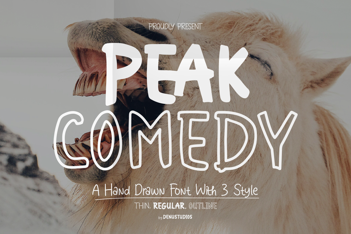 Peak Comedy Font - Free Download