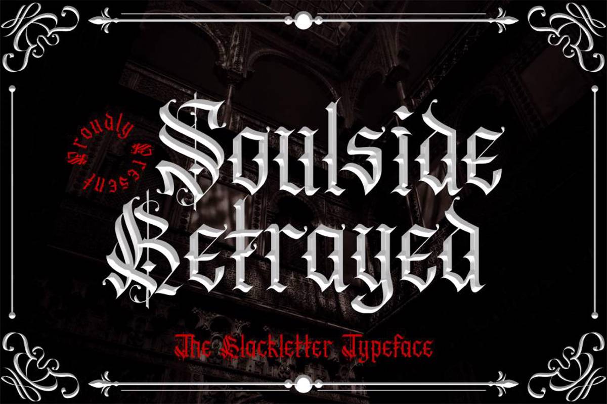 Soulside Betrayed Font - Free Download