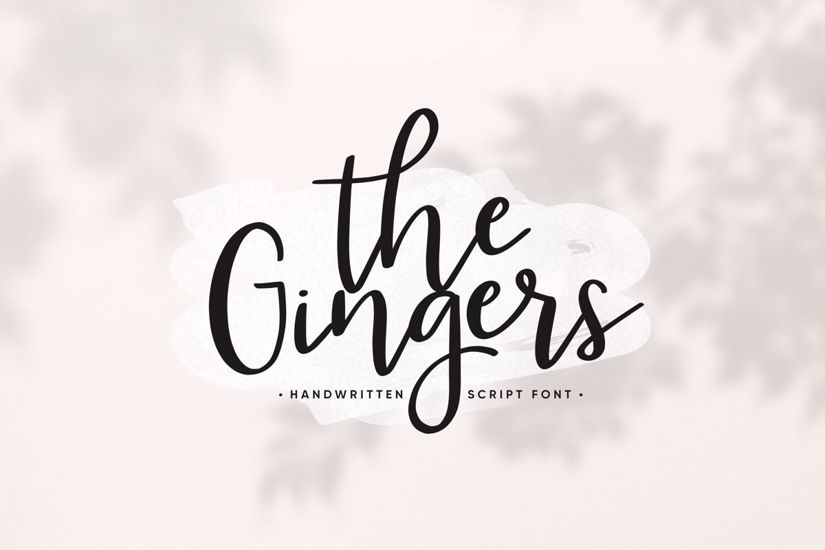 The Gingers Font | pailystudio | FontSpace
