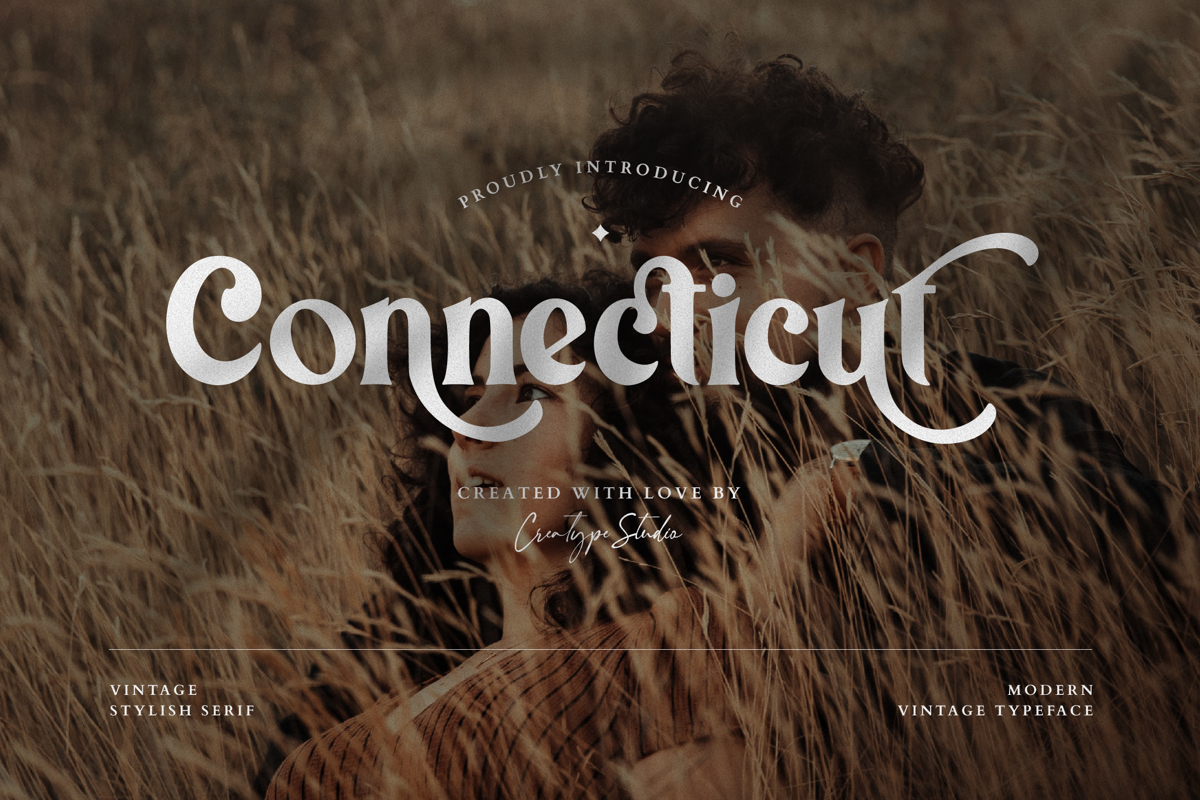 Connecticut Font | Creatype Studio | FontSpace