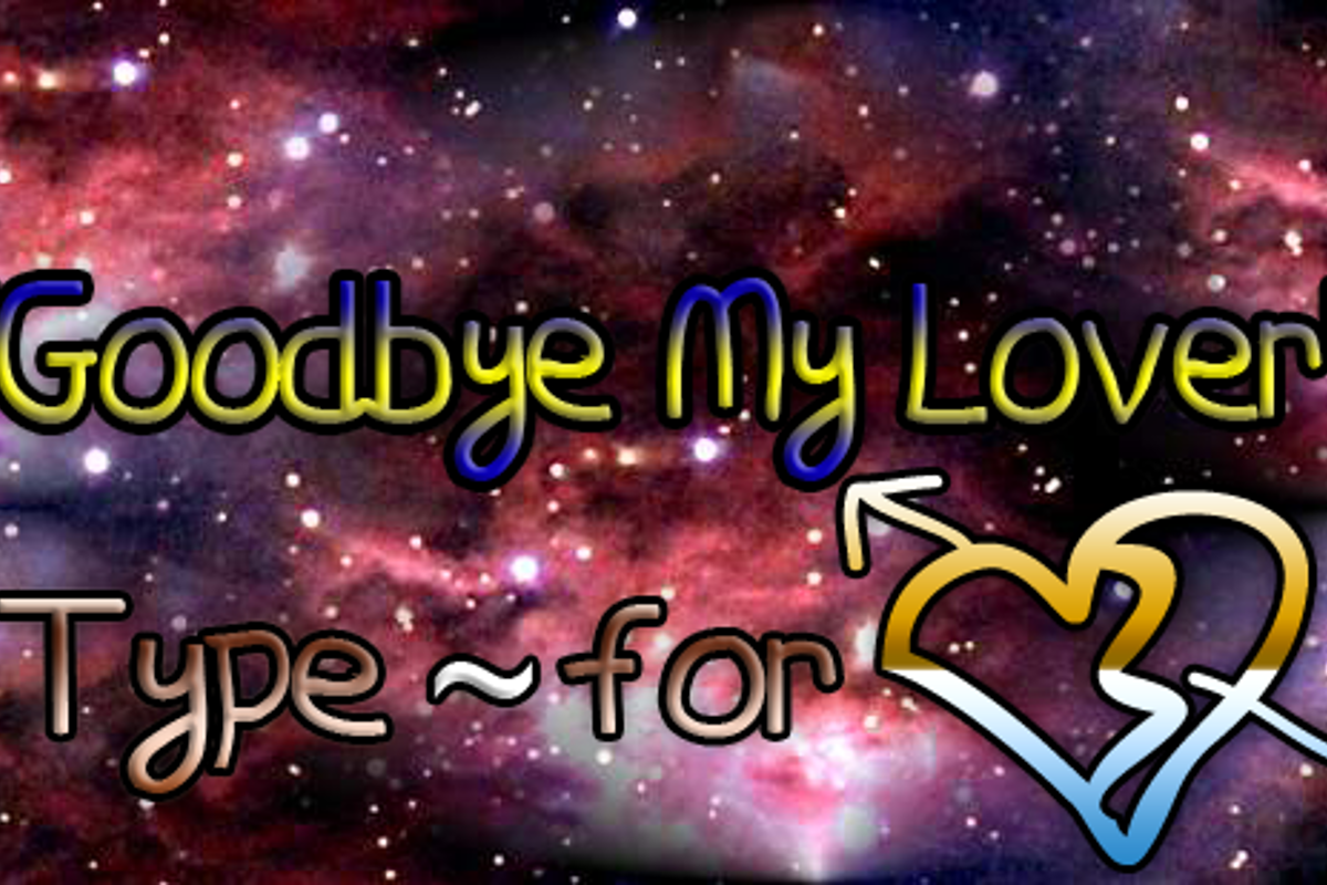 Goodbye My Lover Font - Free Download