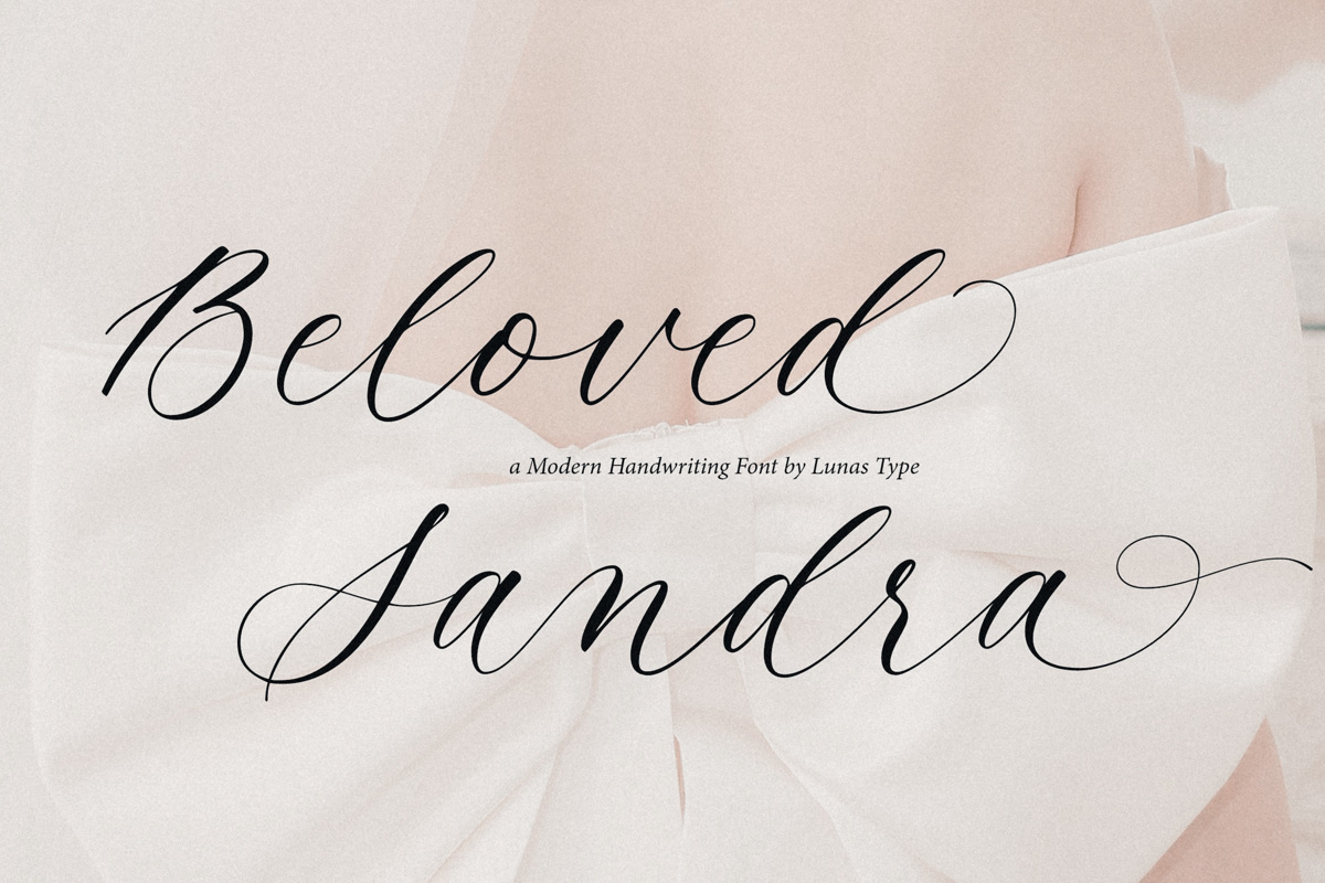Beloved Sandra Font - Free Download