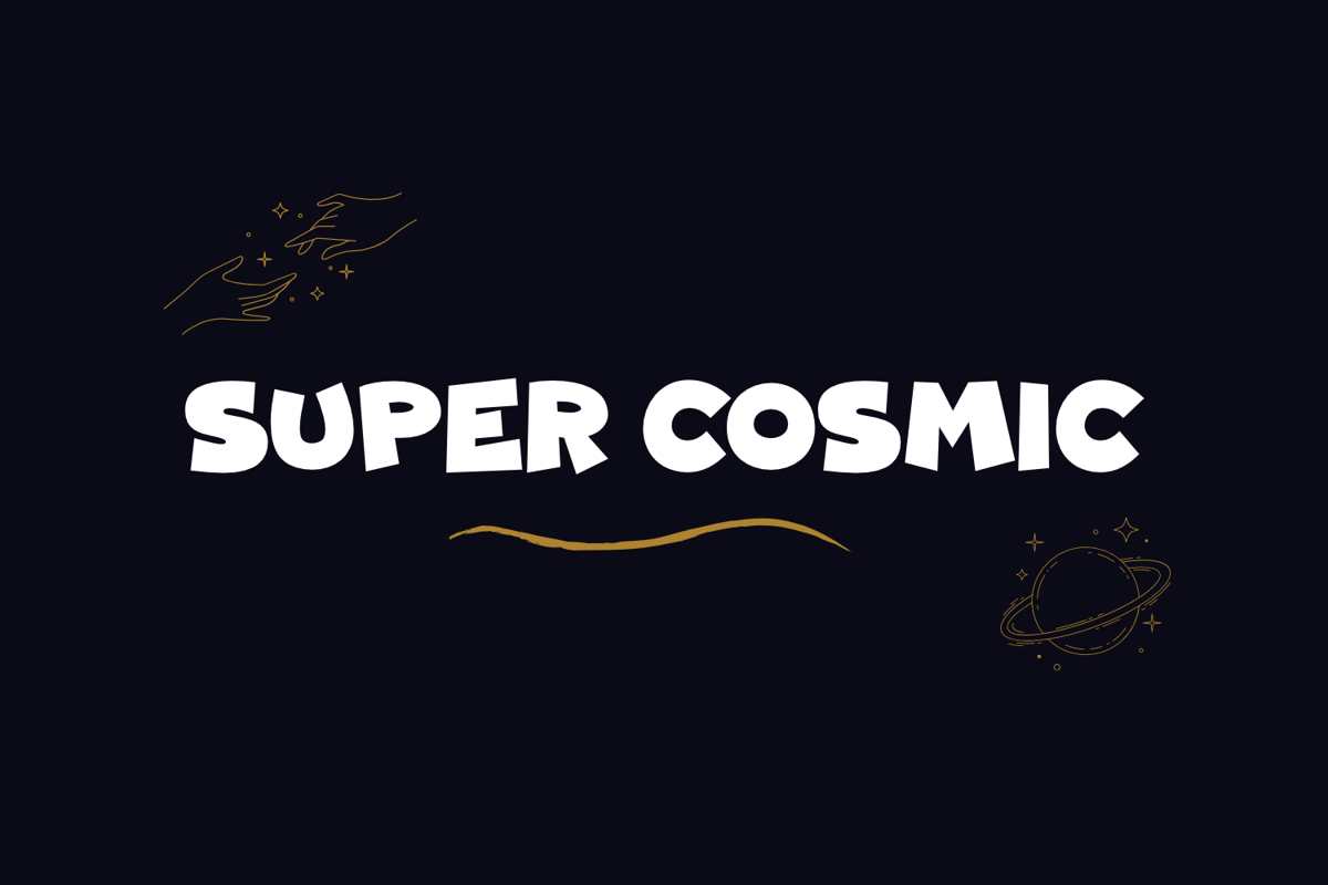 Super Cosmic Font | All Super Font | FontSpace