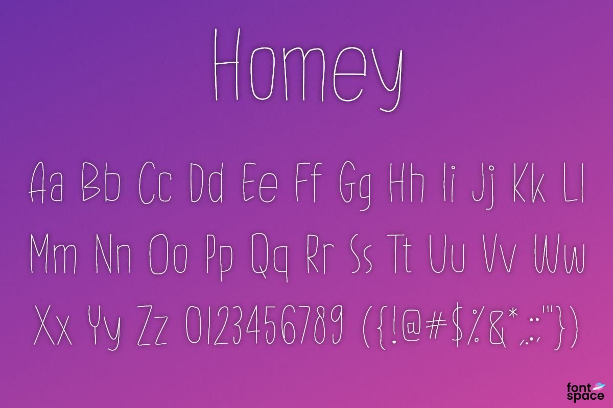 Homey Font - Free Download