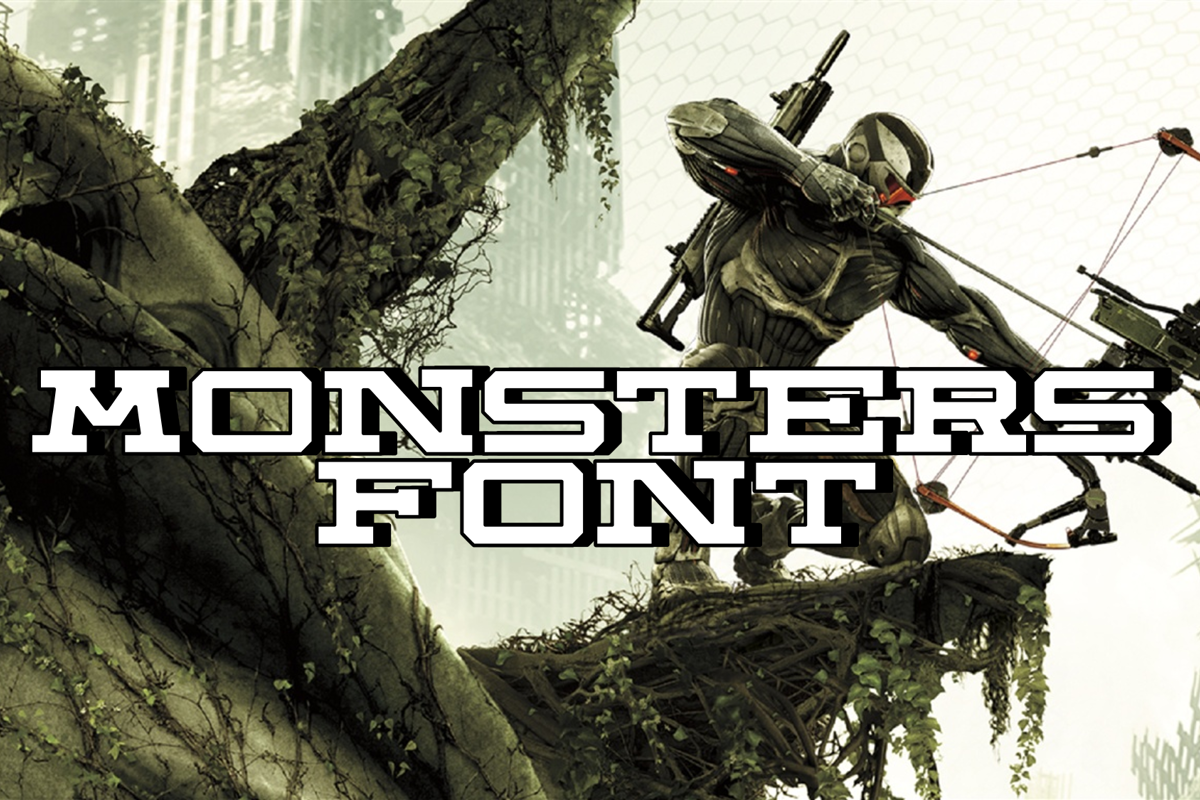 Monsters Font - Free Download