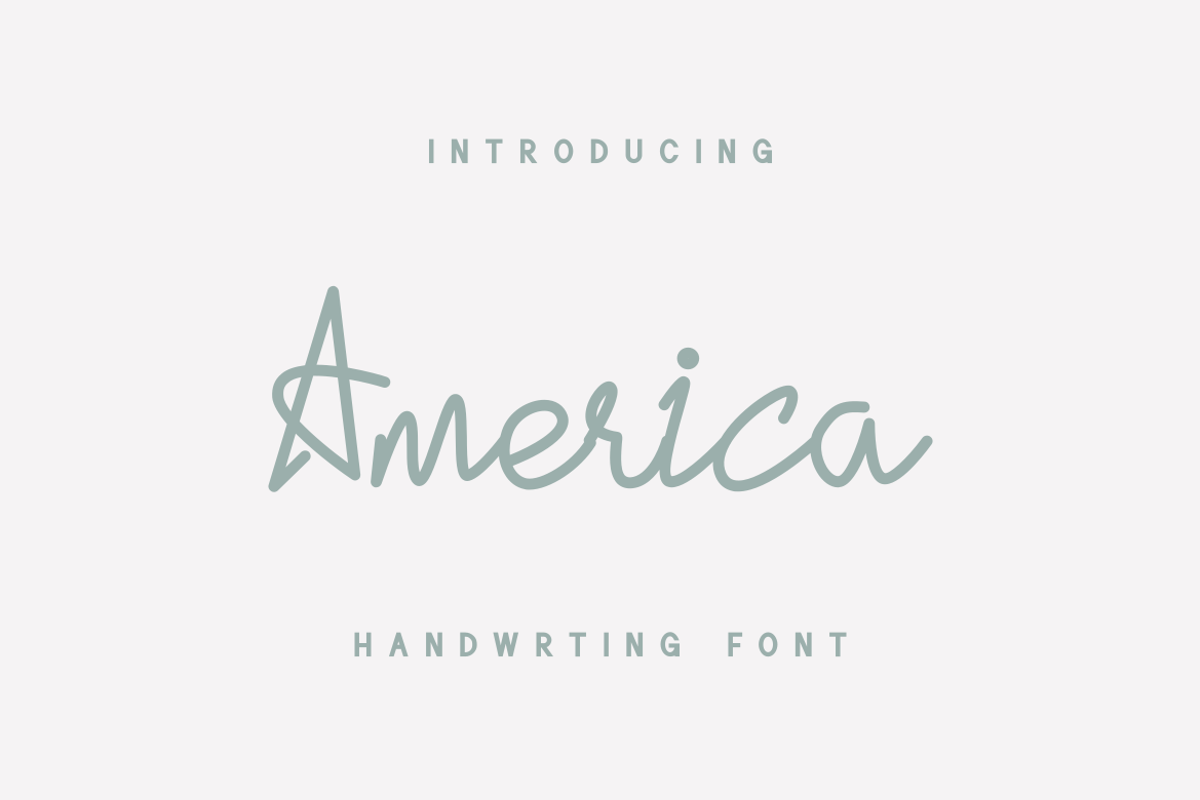 America Font - Free Download