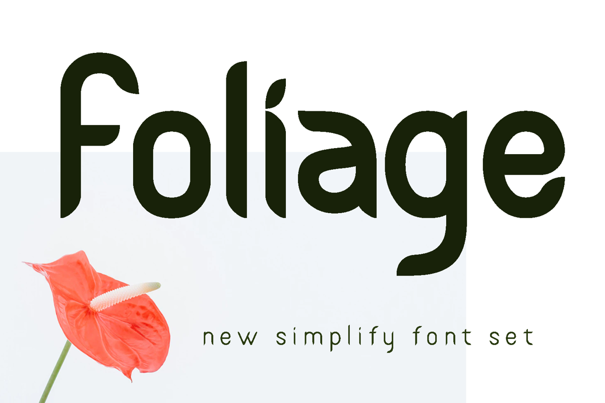 Foliage Font | Nuryantodwi | FontSpace