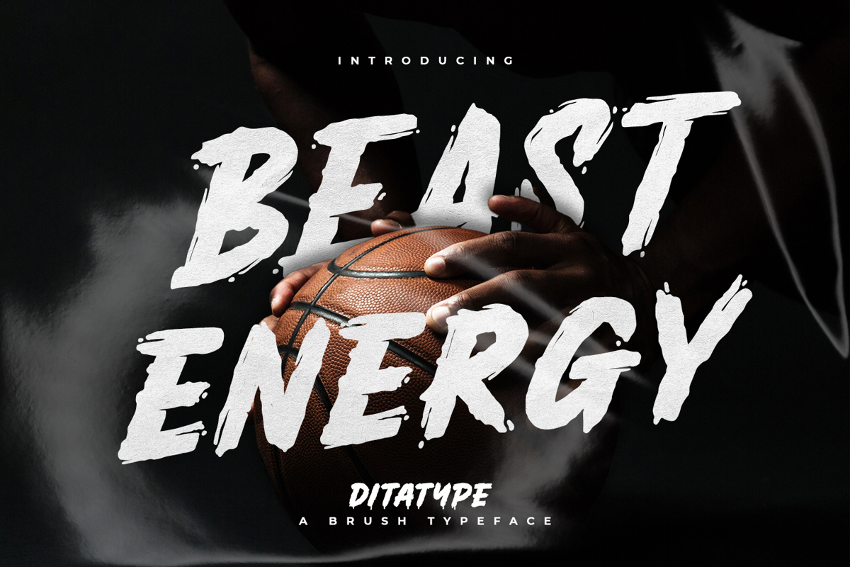 Beast Energy Font | Din Studio | FontSpace