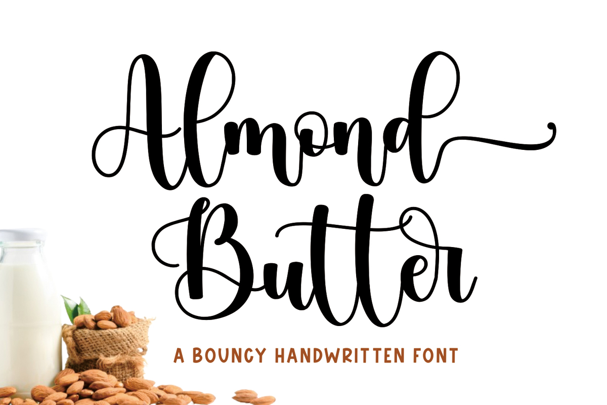 Almond Butter Font - Free Download