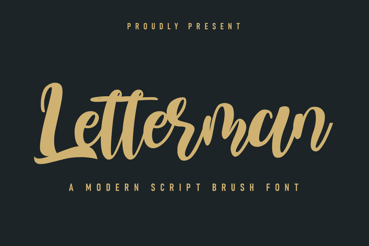 Letterman Font - Free Download