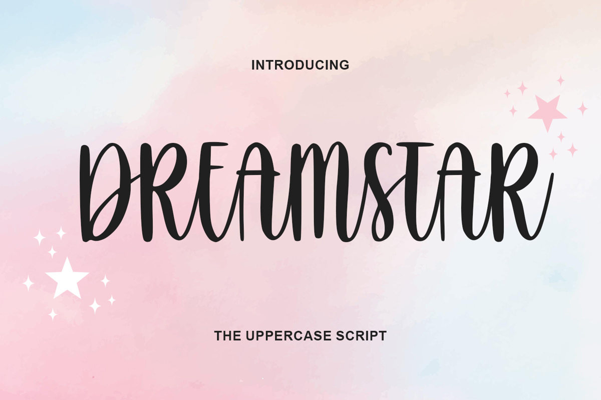 Dreamstar Font | Abo Daniel | FontSpace