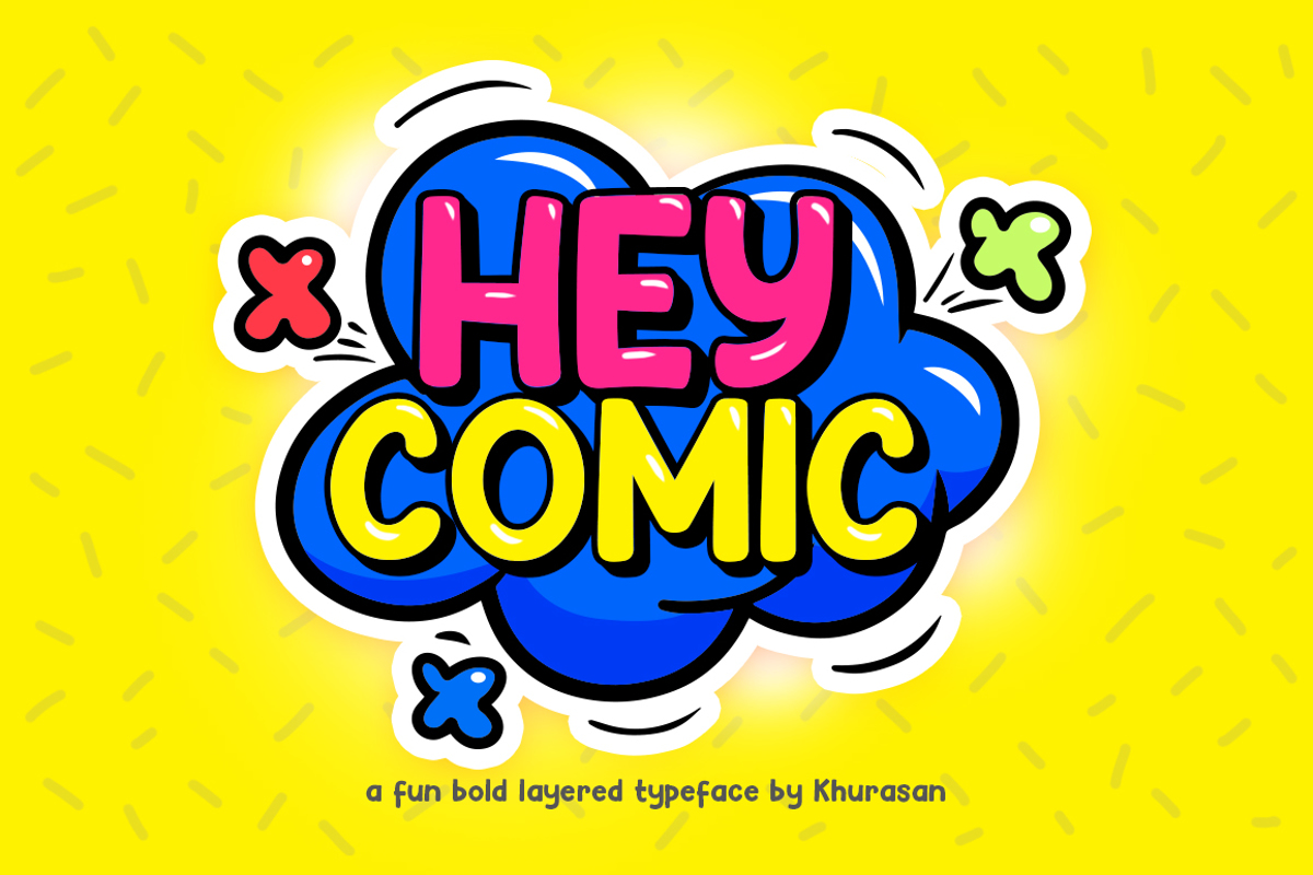 Hey Comic Font - Free Download