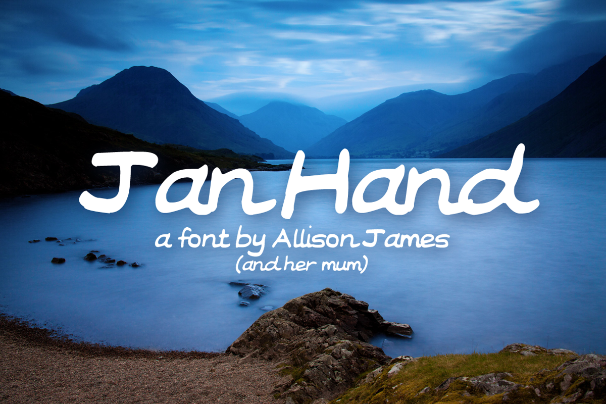 Jan Hand Font - Free Download