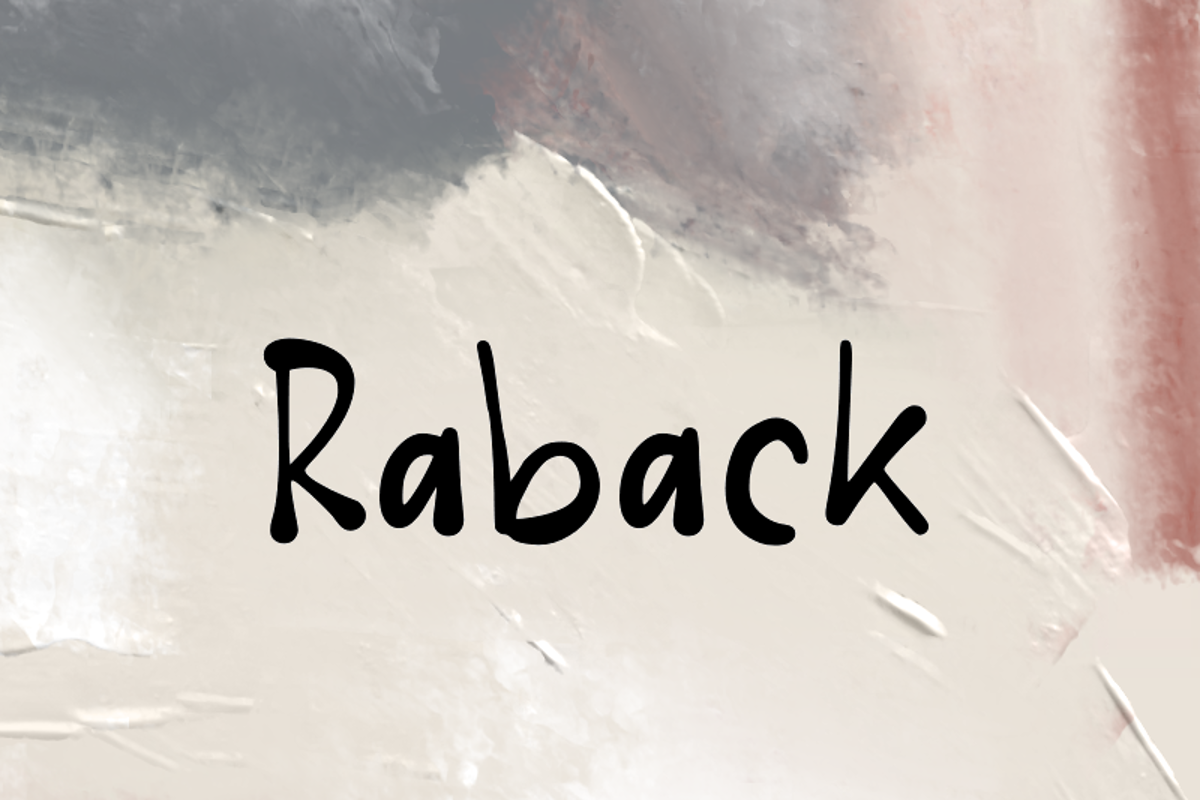 Raback Font - Free Download