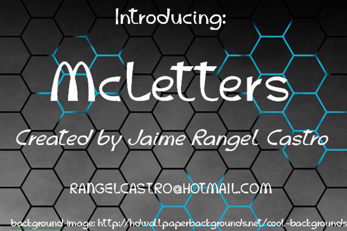 McLetters Font - Free Download