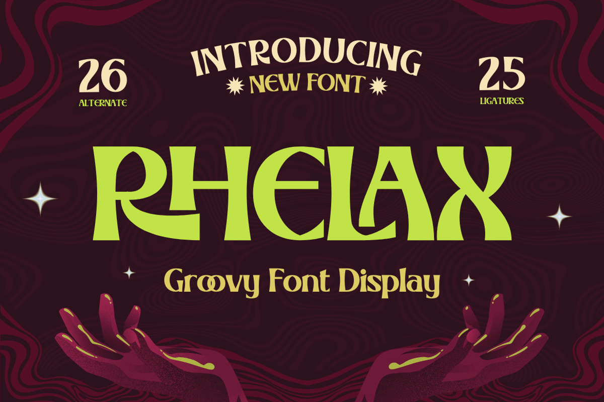 RHELAX trial Font - Free Download