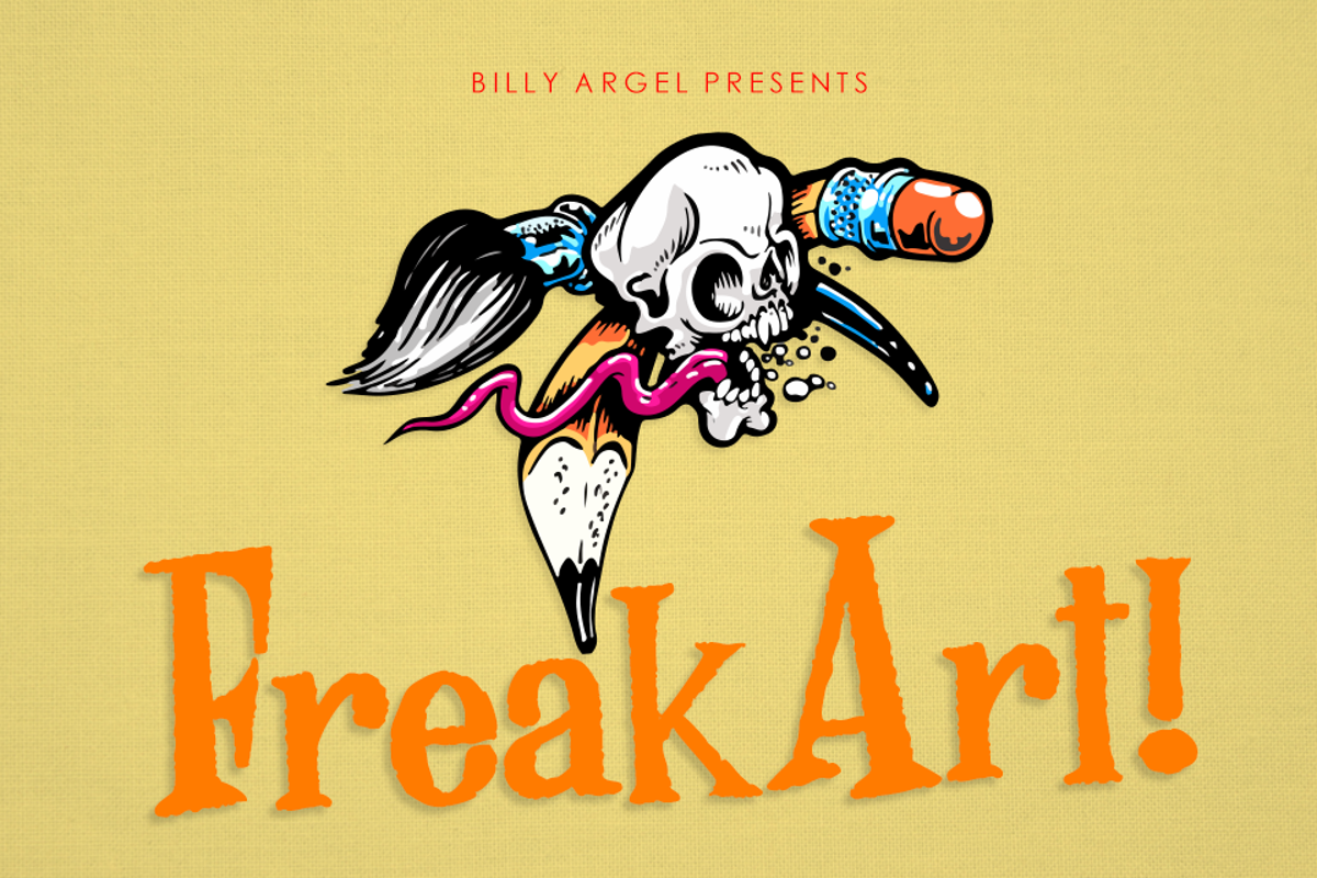Freak Art Font - Free Download
