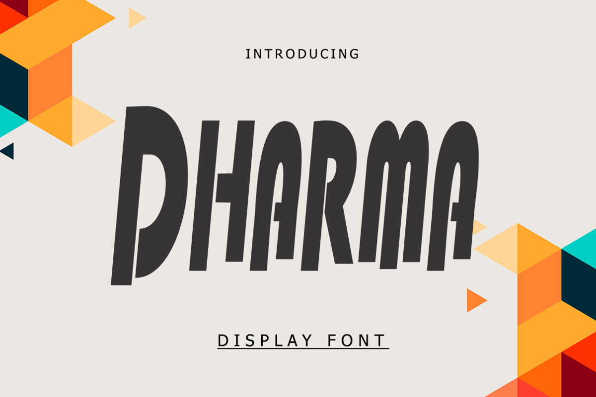 Dharma Font | megatype | FontSpace
