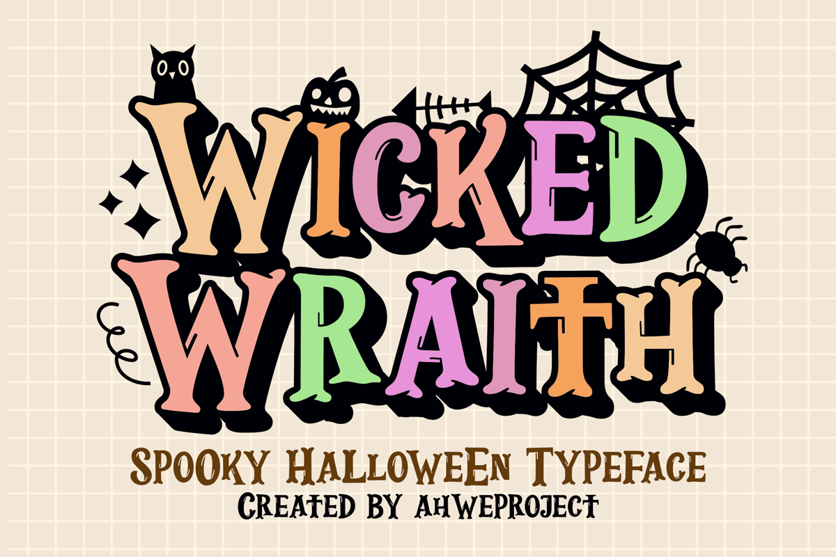 Wicked Wraith Font | ahweproject | FontSpace
