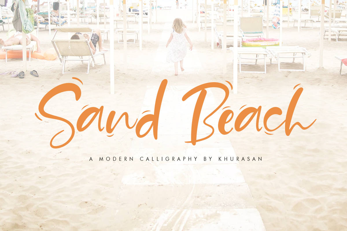 Sand Beach Font - Free Download
