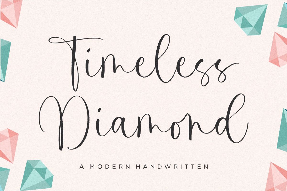Timeless Diamond Font - Free Download