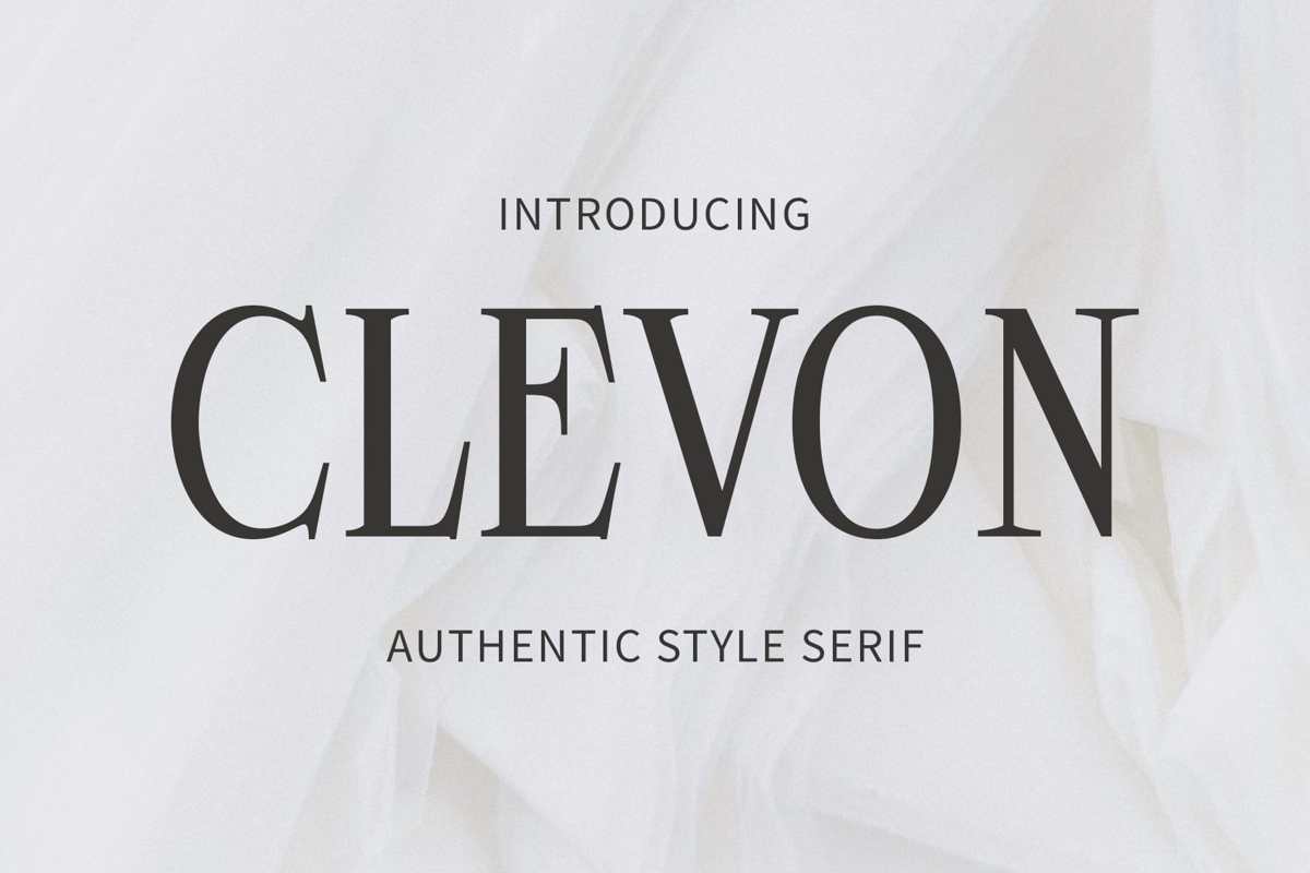 Clevon Font - Free Download