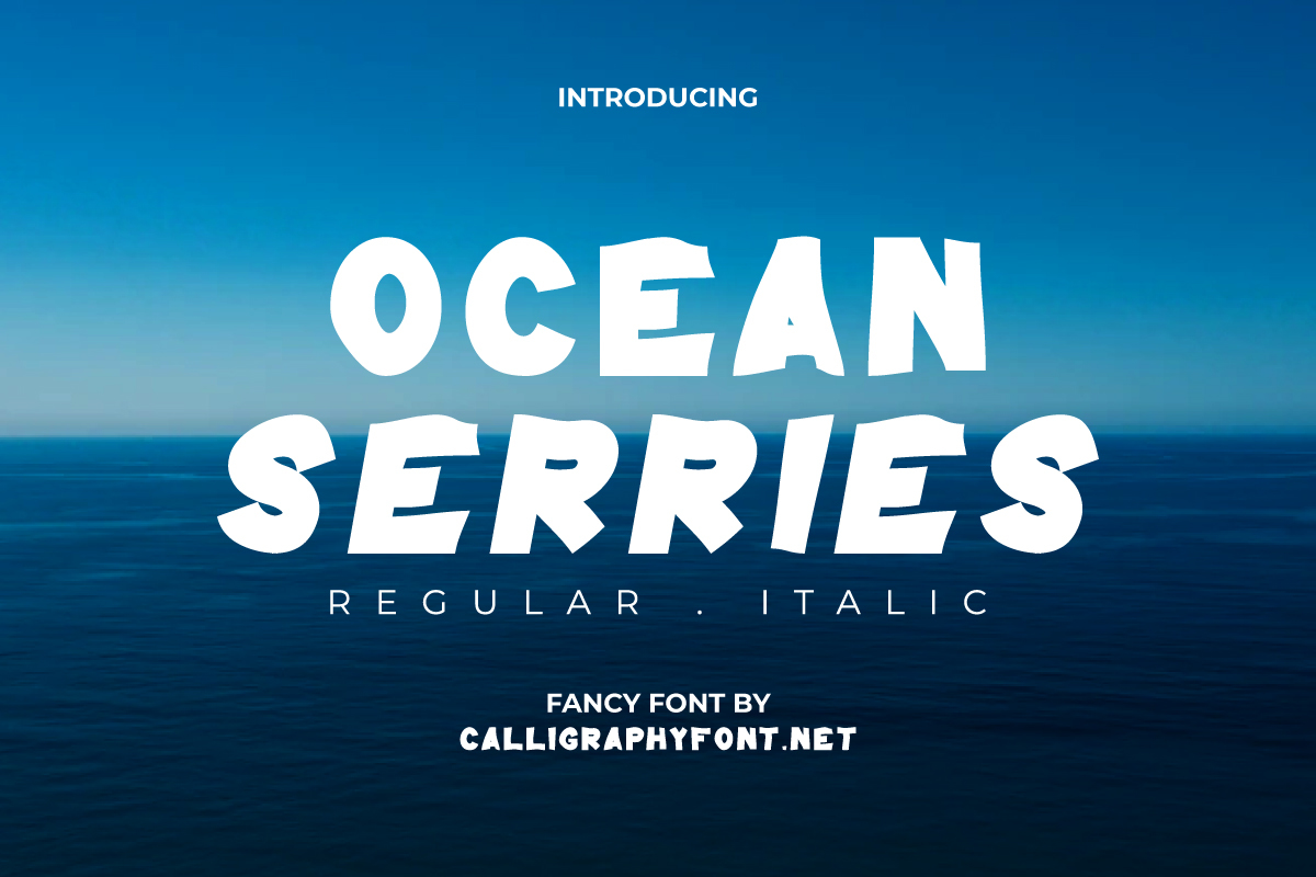 Ocean Series Font - Free Download
