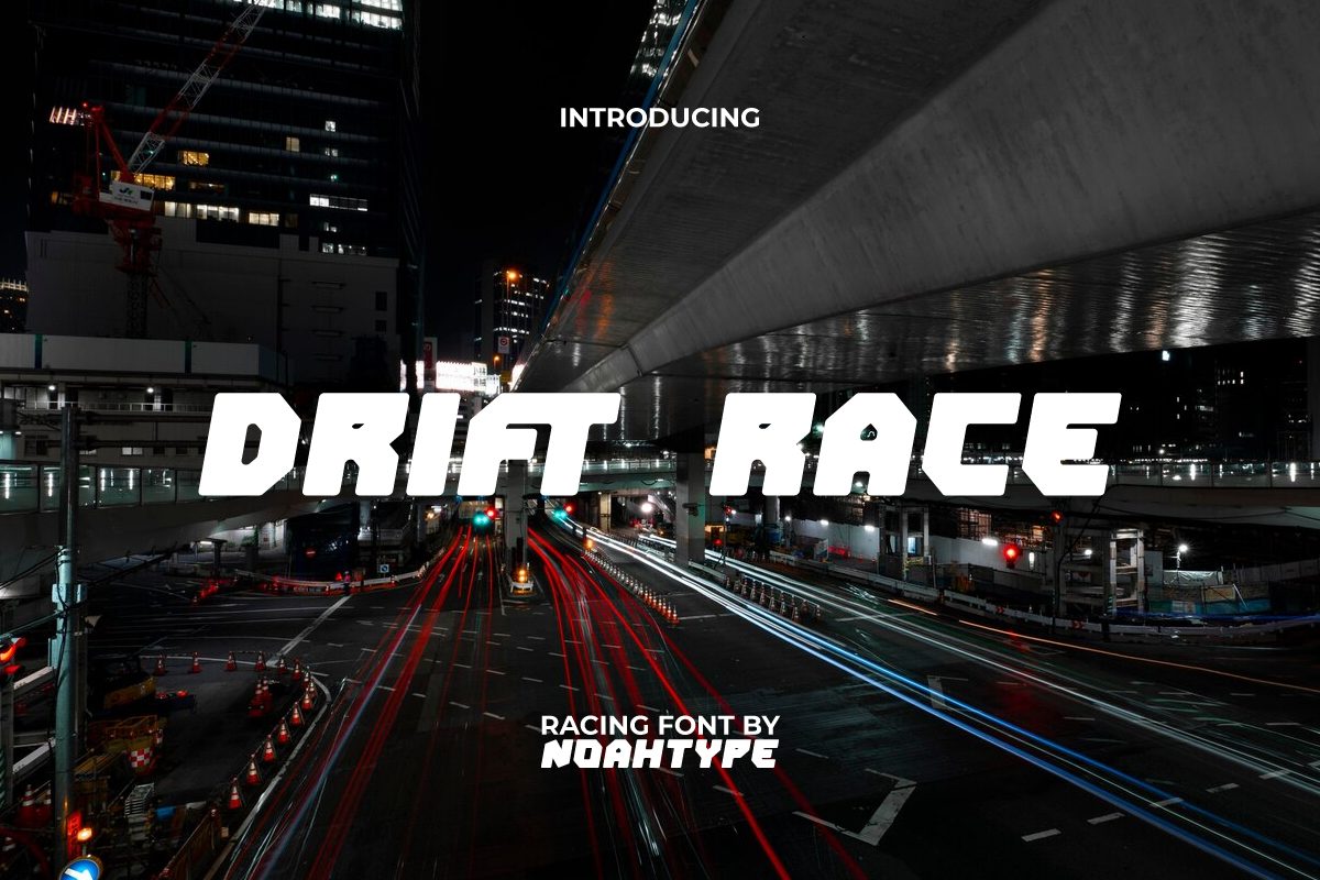 Drift Race Font - Free Download