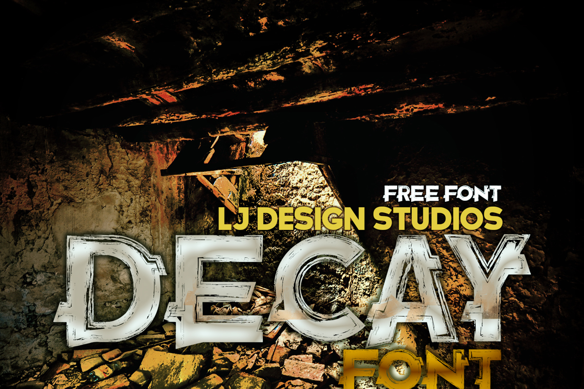 Decay Font | LJ Design Studios | FontSpace