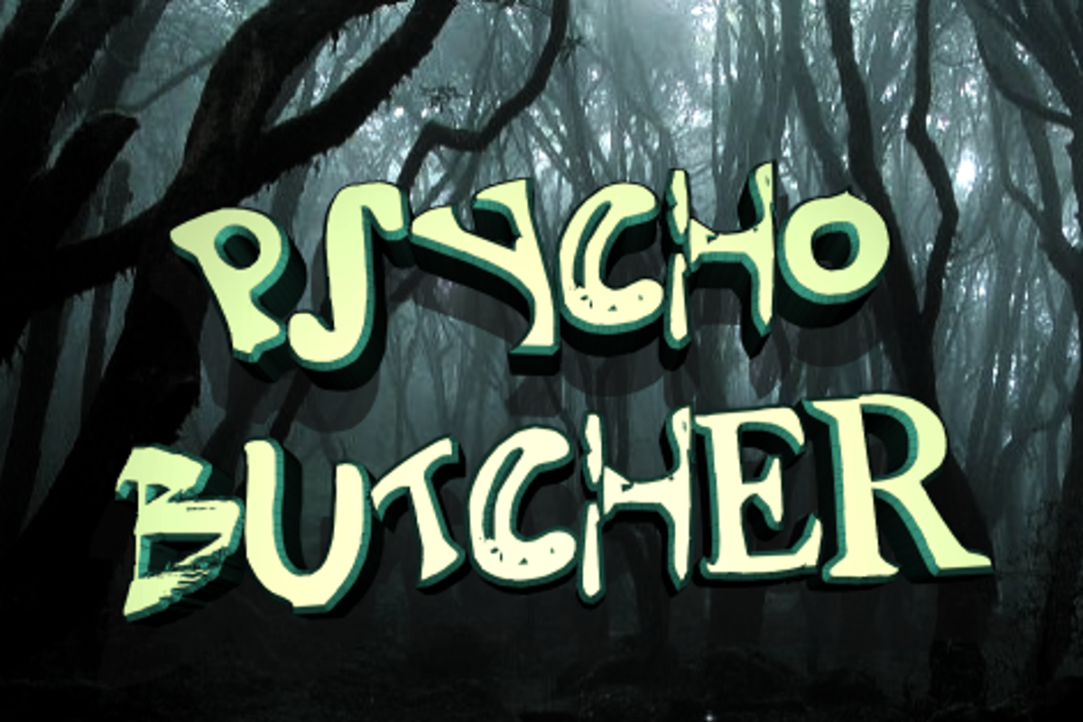 Psycho Butcher Font - Free Download