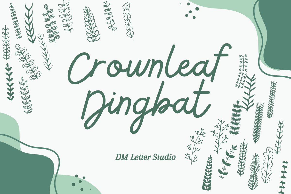 Crownleaf Dingbat Font - Free Download
