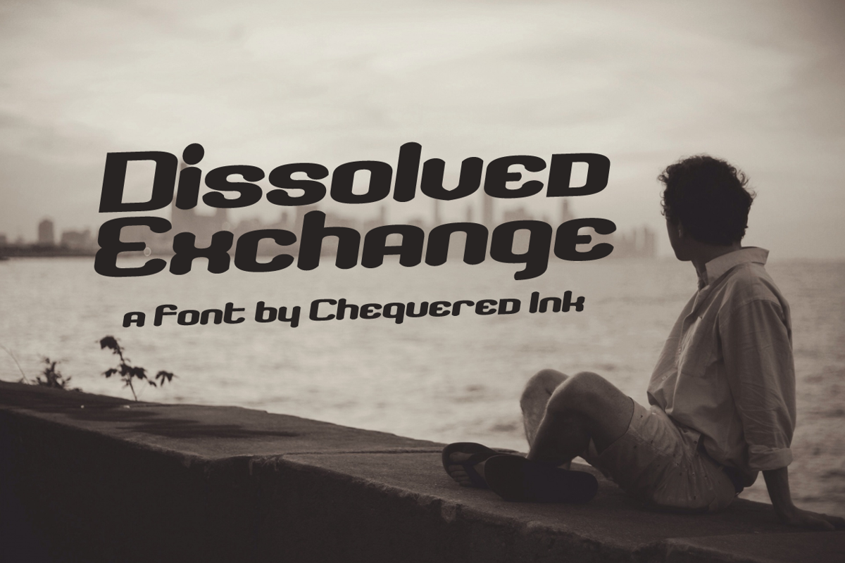 Dissolved Exchange Font - Free Download