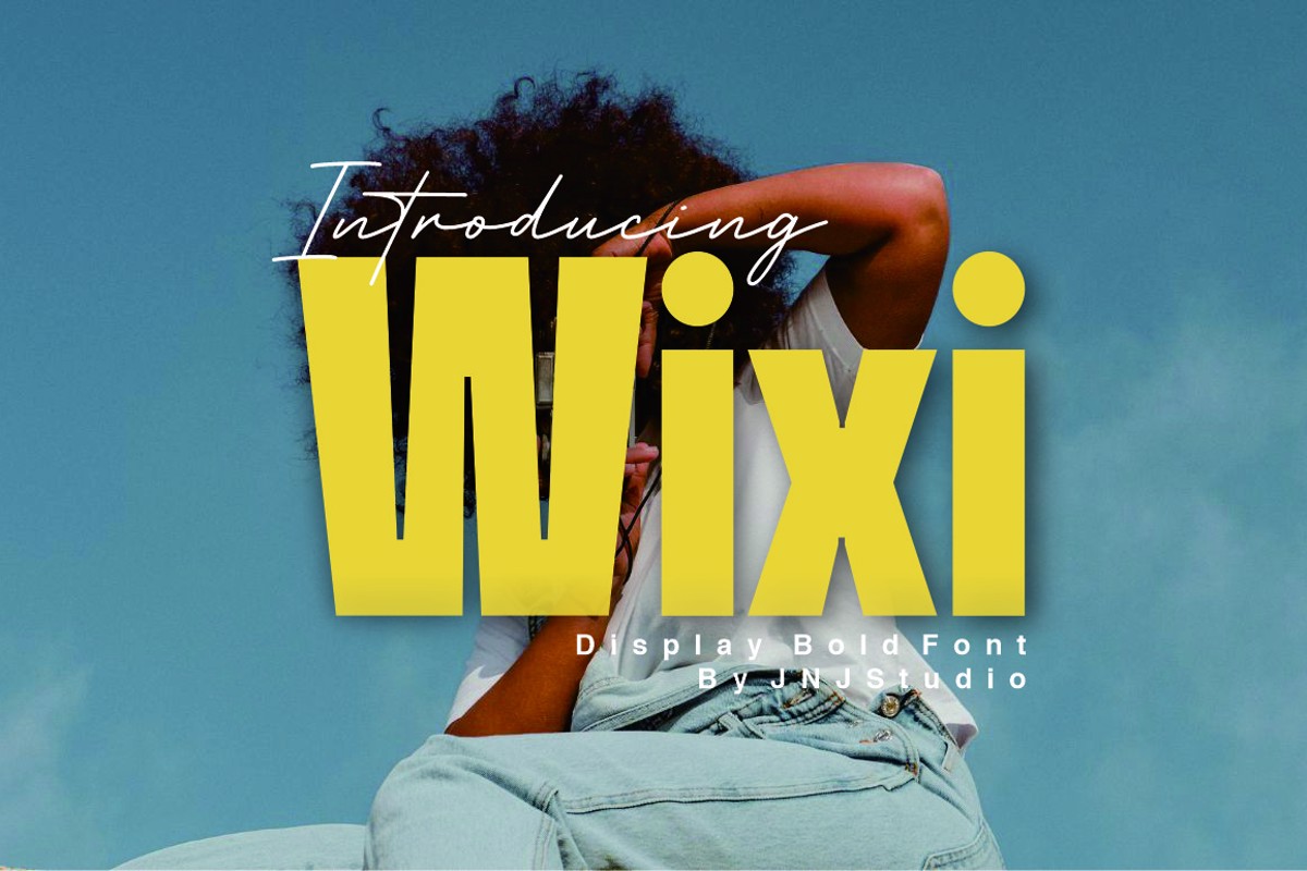 Wixi Font | JNJstudio | FontSpace